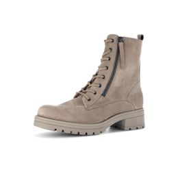 Gabor Comfort Schn&uuml;rstiefeletten in Beige | Gr.: 41