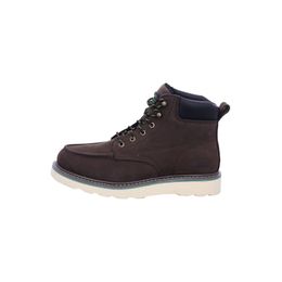 Skechers Schn&uuml;rboots in Braun | Gr.: 43