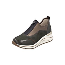 Remonte Sportliche Slipper in Oliv | Gr.: 44