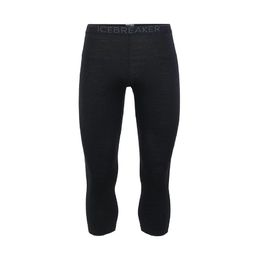 Icebreaker 7/8 Tights 200 Oasis Legless in Schwarz | Gr.: S