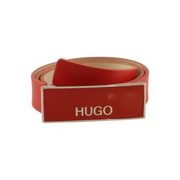 Hugo G&uuml;rtel Damen Gr&ouml;&szlig;e One Size Second Hand rot