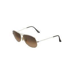 Ray-Ban Sonnenbrille Damen Gr&ouml;&szlig;e One Size Second Hand silber