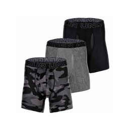 Under Armour Boxershort 3er Pack in Schwarz/Grau | Gr.: M