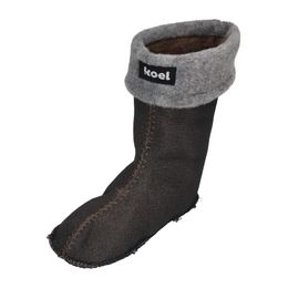 KOEL Gummistiefel WELLIE BARE SOCK in grau | Gr.: 29
