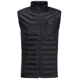 Jack Wolfskin Funktionsweste ROUTEBURN PRO INS VEST M in Schwarz | Gr.: L