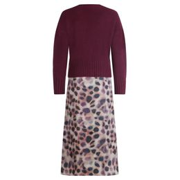 Cartoon Kleid in aubergine beige - 0001 | Gr.: 36