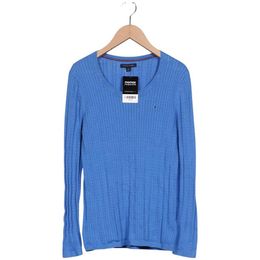 Tommy Hilfiger Pullover Damen Gr&ouml;&szlig;e M Second Hand blau