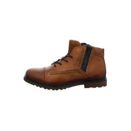 Bugatti Schn&uuml;rstiefeletten in Braun | Gr.: 44