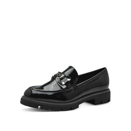 Marco Tozzi Hochfront Slipper in Schwarz | Gr.: 40