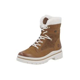 Remonte Schn&uuml;rboots in Beige | Gr.: 42