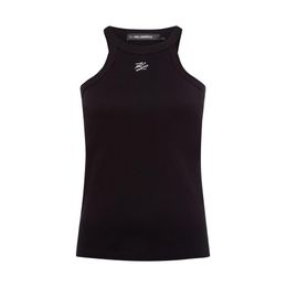 K by KARL LAGERFELD Karl Lagerfeld Top Autograph Tank in schwarz | Gr.: L