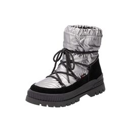 Rieker Schn&uuml;rboots in Silber | Gr.: 42