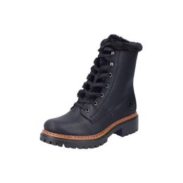 Rieker Schn&uuml;rboots in Schwarz | Gr.: 39