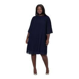 Ulla Popken Kleid in dunkles marine | Gr.: 42-44