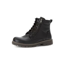 Gabor Comfort Schn&uuml;rstiefeletten in Schwarz | Gr.: 44