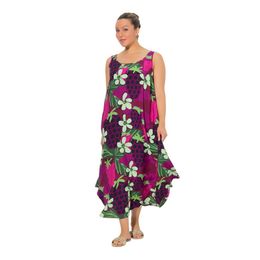 Ulla Popken Kleid in weinrot | Gr.: 50-52