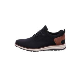 Rieker Sportliche Schn&uuml;rschuhe in Schwarz | Gr.: 45