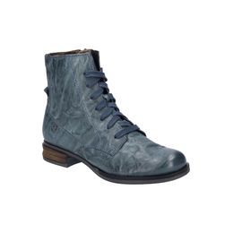 Josef Seibel Schn&uuml;rstiefeletten in Blau | Gr.: 41