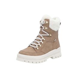 Rieker Schn&uuml;rboots in Beige | Gr.: 36