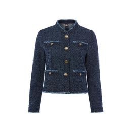 Marc Cain COLLECTIONS Blazerjacke in indigo | Gr.: 40