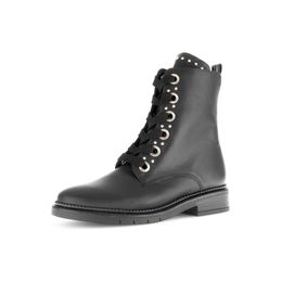 Gabor Comfort Schn&uuml;rstiefeletten in Schwarz | Gr.: 41