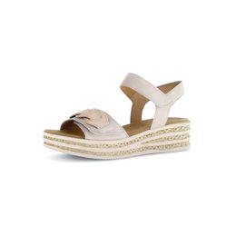 Gabor Keilsandaletten in Gold | Gr.: 40