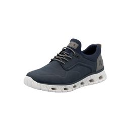 Rieker Sportliche Schn&uuml;rschuhe in Blau | Gr.: 40