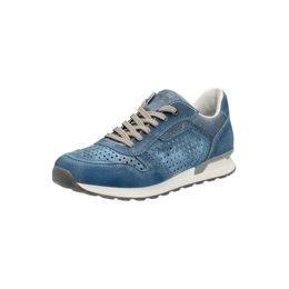 Rieker Sportliche Schn&uuml;rschuhe in Blau | Gr.: 44