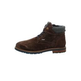 Sioux Schn&uuml;rstiefeletten in Braun | Gr.: 44,5