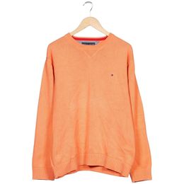 Tommy Hilfiger Pullover Herren Gr&ouml;&szlig;e XXL Second Hand orange