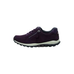 Gabor Comfort Sportliche Schn&uuml;rschuhe in Lila | Gr.: 40