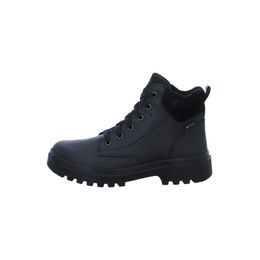 Superfit Schn&uuml;rstiefel in Schwarz | Gr.: 35