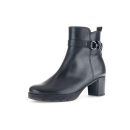 Gabor Comfort Klassische Stiefeletten in Schwarz | Gr.: 38,5