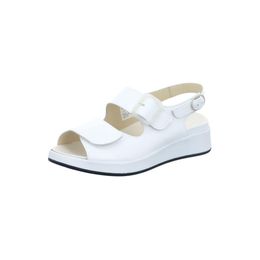 SOLIDUS Komfort Sandalen in Wei&szlig; | Gr.: 41,5