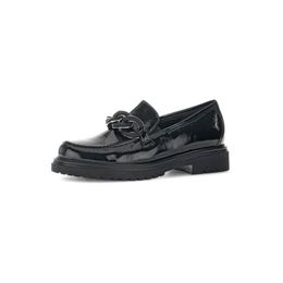 Gabor Klassische Slipper in Schwarz | Gr.: 37,5