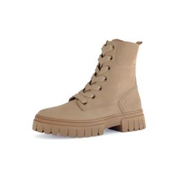 Gabor Schn&uuml;rstiefeletten in Beige | Gr.: 38