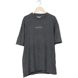Review T-Shirt Herren Gr&ouml;&szlig;e L Second Hand grau