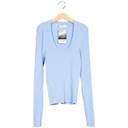Zara Pullover Damen Gr&ouml;&szlig;e M Second Hand hellblau