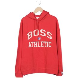 BOSS Black Kapuzenpullover Herren Gr&ouml;&szlig;e XL Second Hand rot