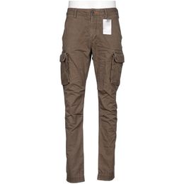 Superdry & Co Stoffhose Herren Gr&ouml;&szlig;e 31 Second Hand braun