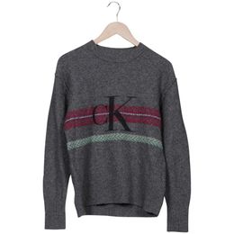 Calvin Klein Jeans Pullover Herren Gr&ouml;&szlig;e S Second Hand grau
