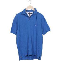 Tommy Hilfiger Poloshirt Herren Gr&ouml;&szlig;e XL Second Hand blau