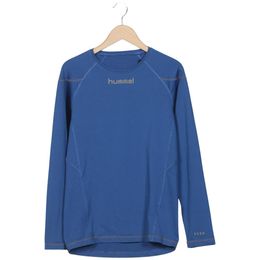 Hummel Langarmshirt Herren Gr&ouml;&szlig;e M Second Hand blau