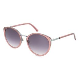 comma, Comma 77176 | Unisex-Sonnenbrille | Fassung: Vollrand, Cat Eye, Kunststoff, Bordeaux Transparent | Glasfarbe: Grau