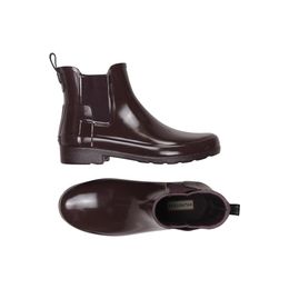 Hunter Stiefelette Damen Gr&ouml;&szlig;e 38 Second Hand bordeaux