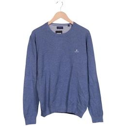 Gant Pullover Herren Gr&ouml;&szlig;e XL Second Hand blau
