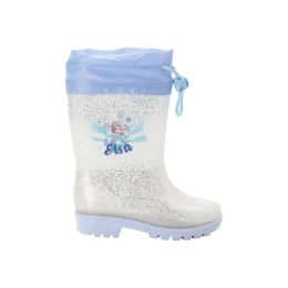 Disney Gummistiefel M&auml;dchen Gr&ouml;&szlig;e 31 blau / silber / wei&szlig;