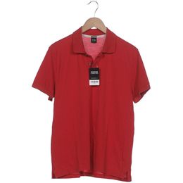 BOSS Black Poloshirt Herren Gr&ouml;&szlig;e L Second Hand rot