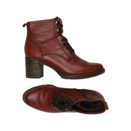 Tamaris Stiefelette Damen Gr&ouml;&szlig;e 38 Second Hand rot
