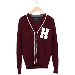 Tommy Hilfiger Strickjacke Herren Gr&ouml;&szlig;e M Second Hand bordeaux